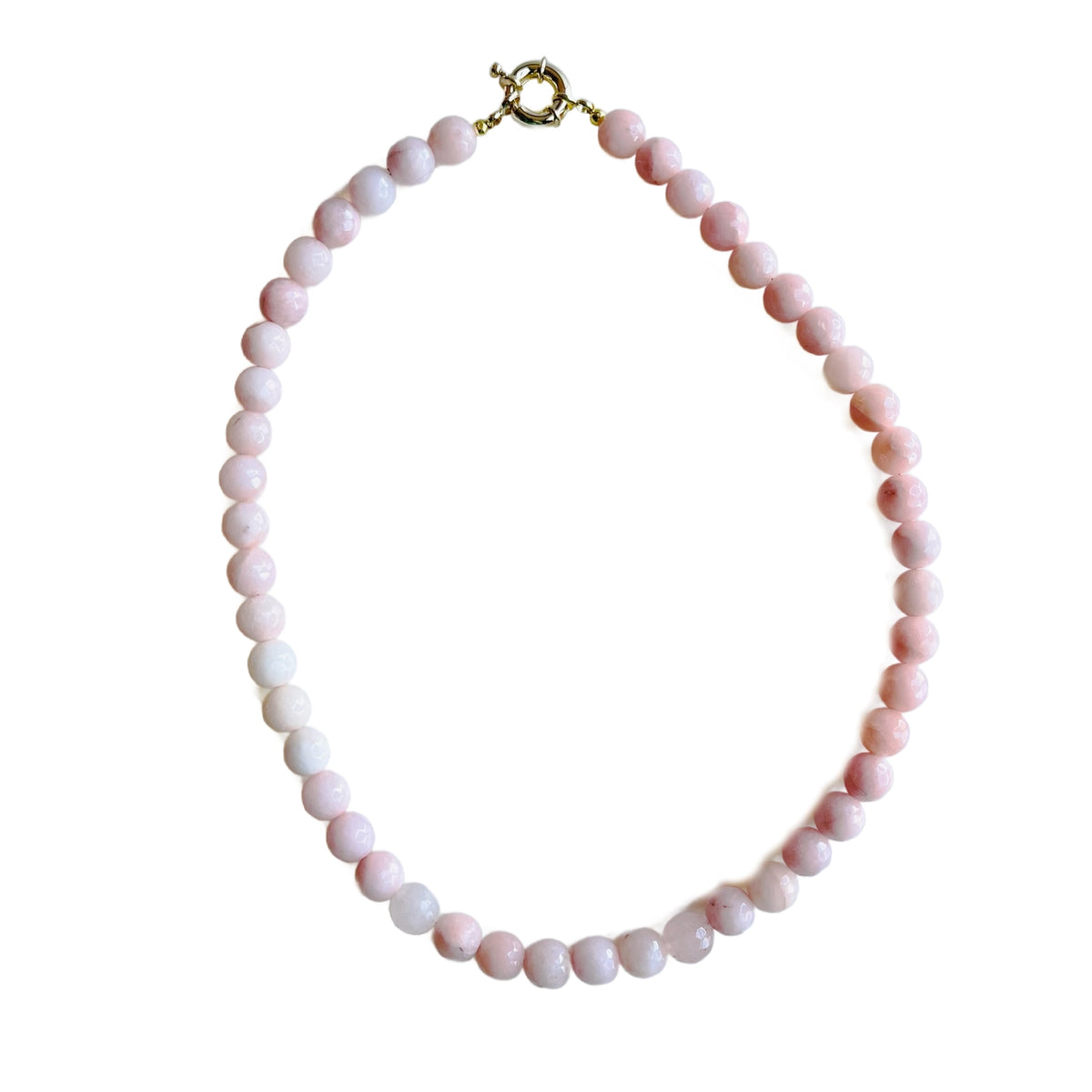 Gumball Gemstone Necklace in Light Pink – Marj & Lizzie